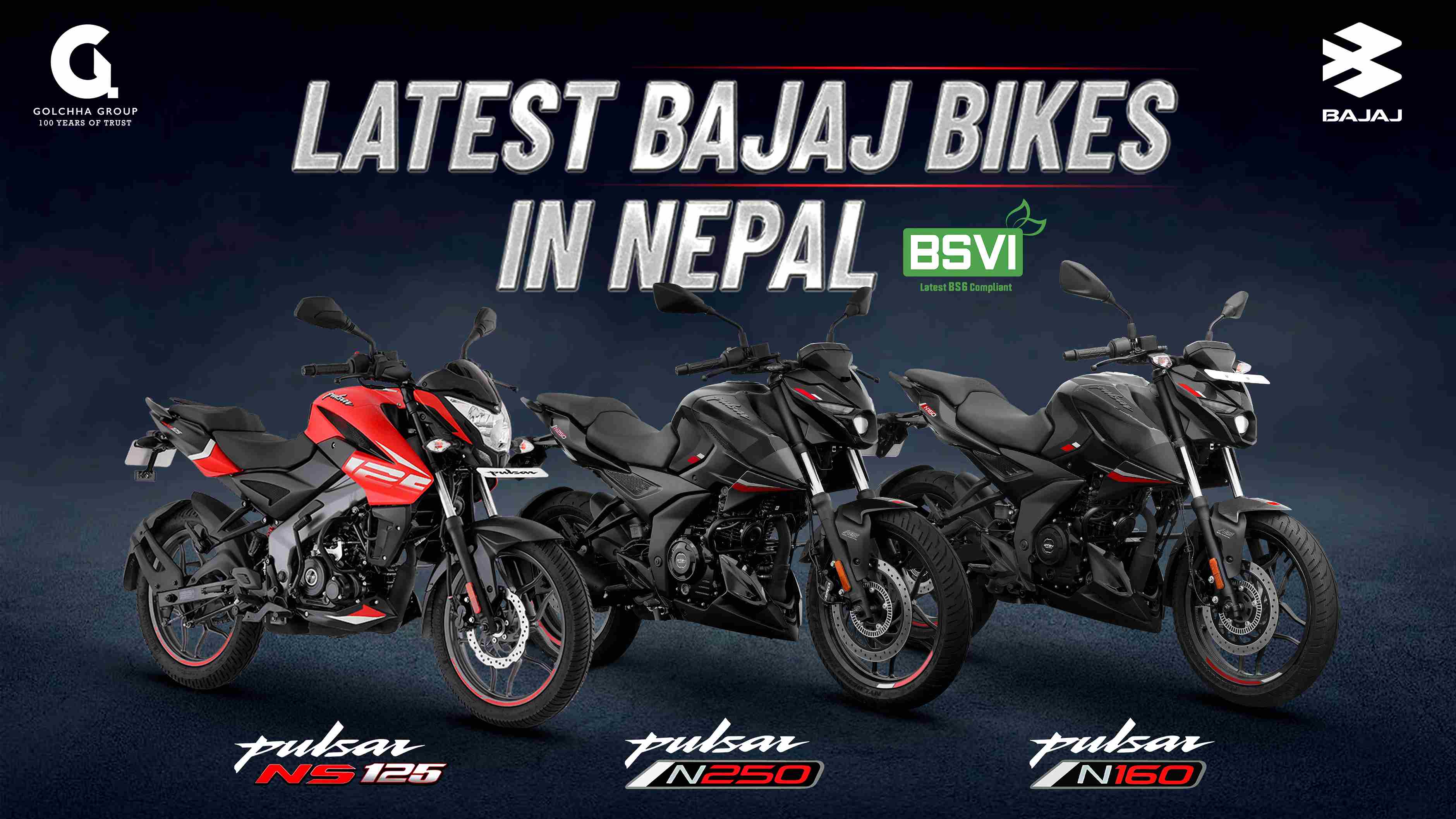 Latest Bajaj Bikes in Nepal